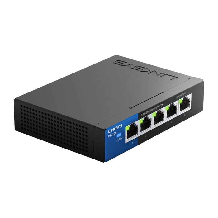 Buy Linksys LGS105 5-Port Business Desktop Gigabit Switch Online in ...