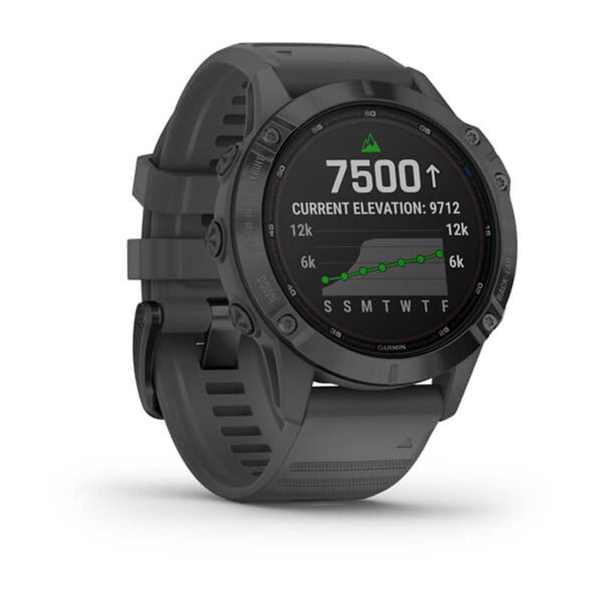 Buy Garmin Smart Watch Fenix 6 Pro Solar Black GPS Online in Qatar at ...