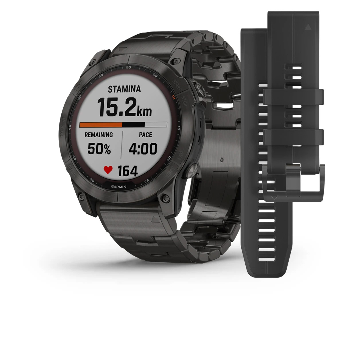 Buy Garmin Smart Watch Fenix 7x Solar Slate Gray Online in Qatar at ...