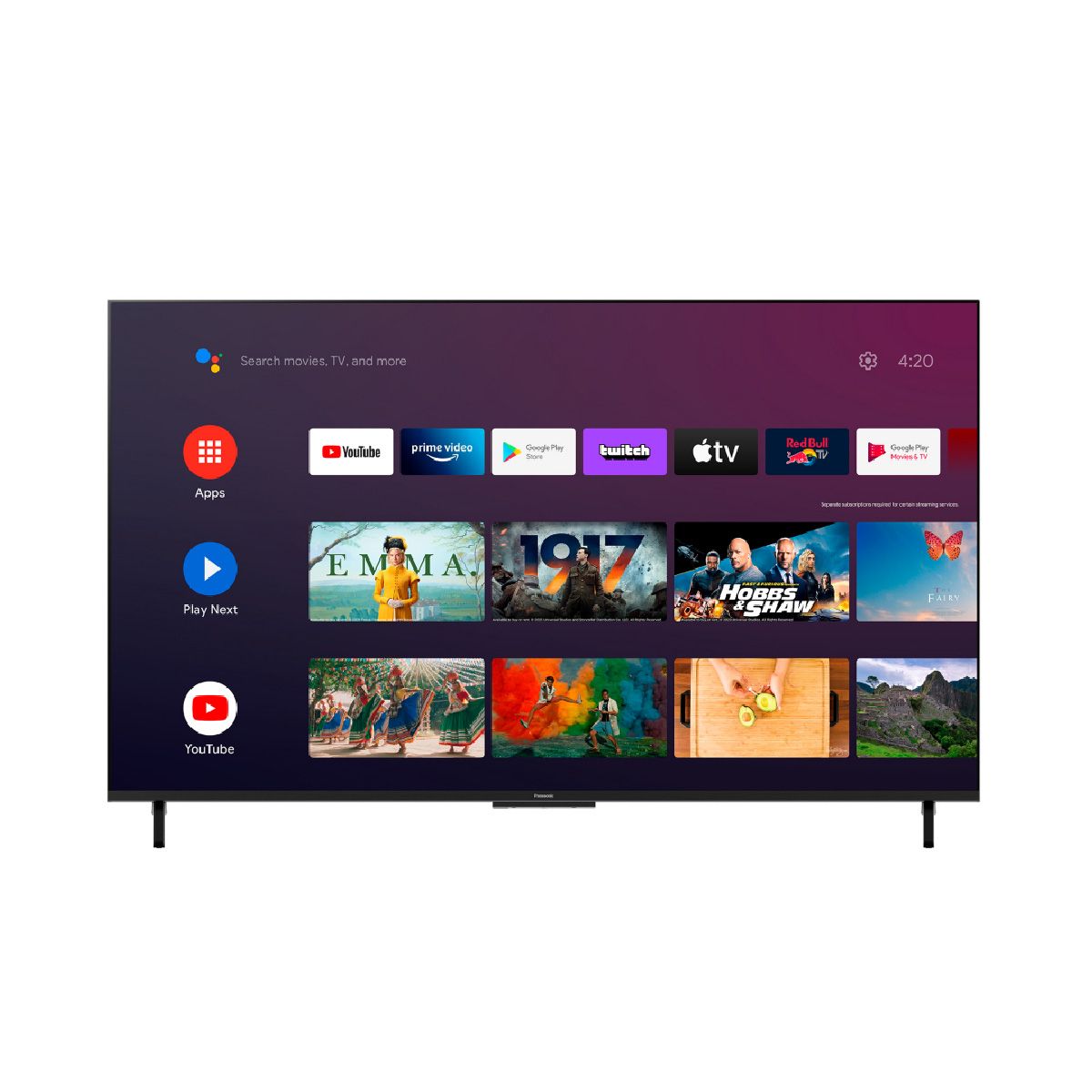 Buy Panasonic 55 inch 4K UHD Smart TV - TH-55LX800M Online in Qatar at ...