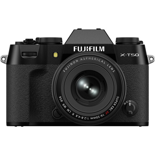 Buy Fujifilm X-T50 Mirrorless Camera with XF 16-50mm f/2.8-4.8 Lens Black Online in Qatar at ...
