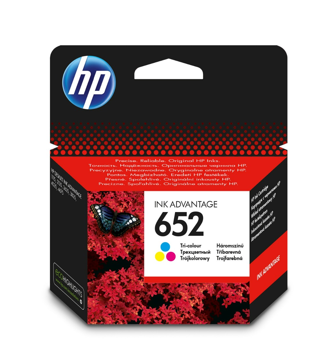Buy HP 652 Ink Cartridge Color Online in Qatar at Best Price | Electronyat