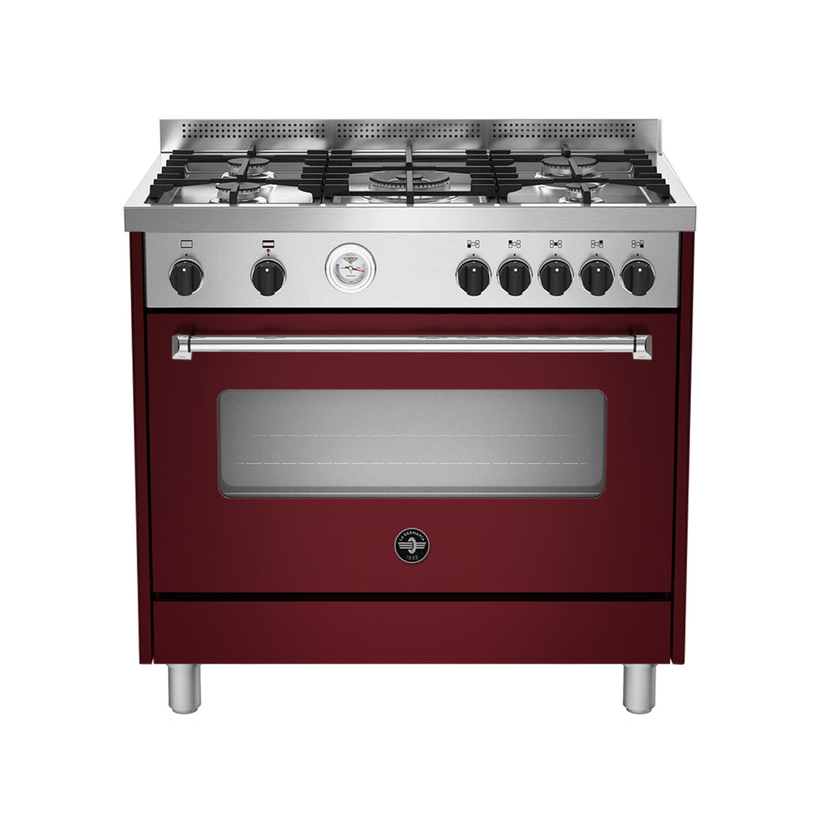 LA GERMANIA 90cm Americana Gas Stove: 5 Burners, Oven & Grill ...