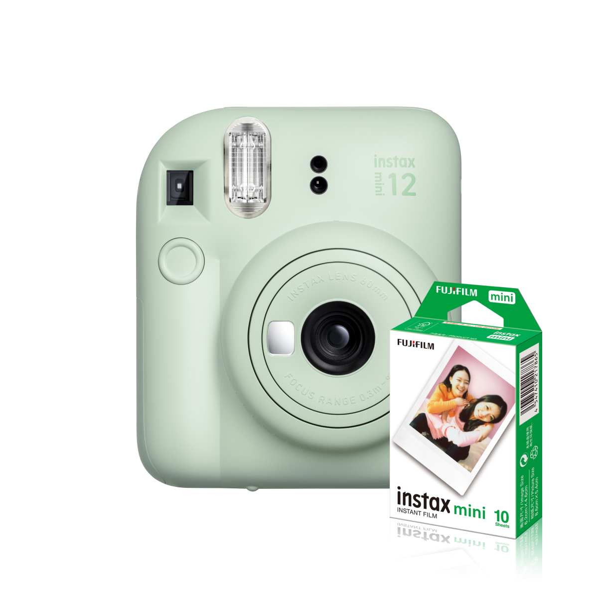 Buy FUJIFILM Instax Mini 12 Instant Film Camera - Green Online in Qatar ...