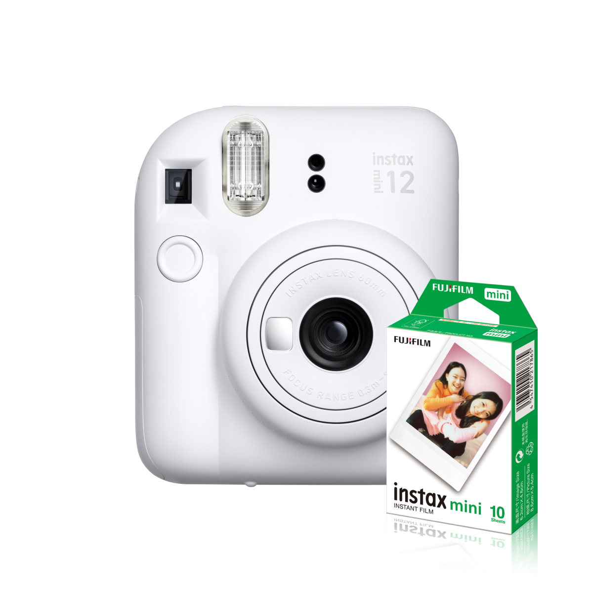 Buy FUJIFILM Instax Mini 12 Instant Film Camera-Clay White Online in ...