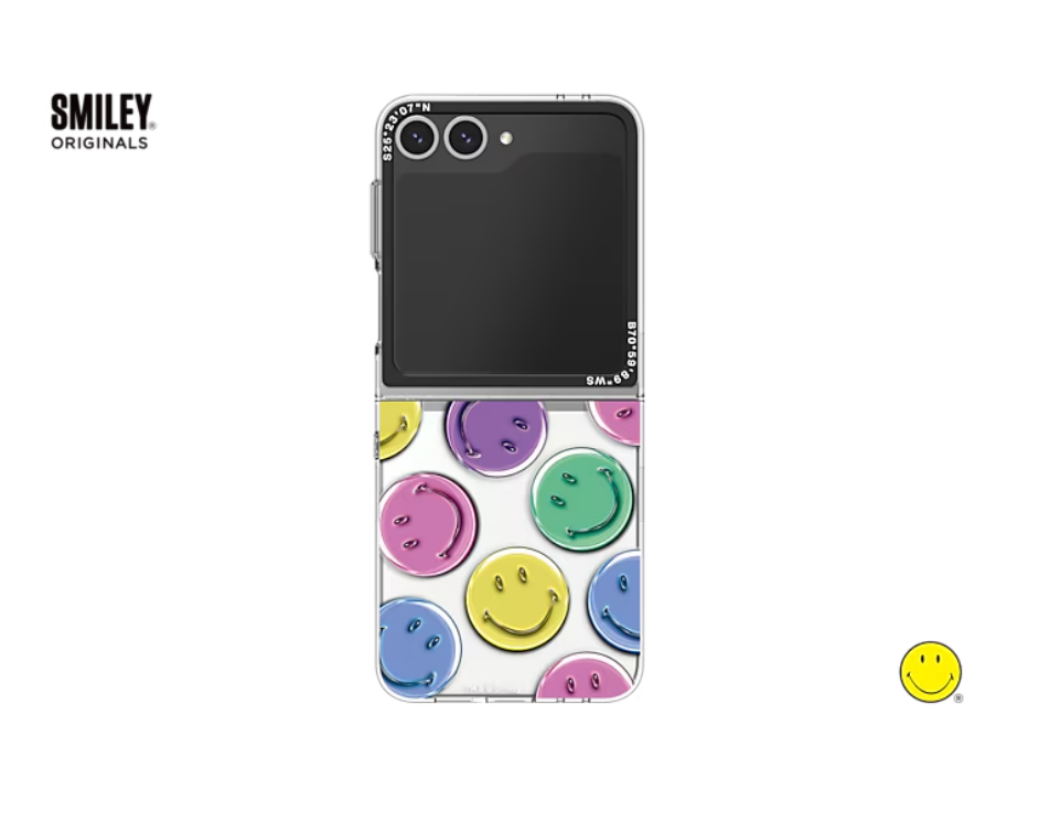 Buy Samsung Accy Flip6 FPF741SBDUW Smiley Case Online in Qatar at Best Price | Electronyat