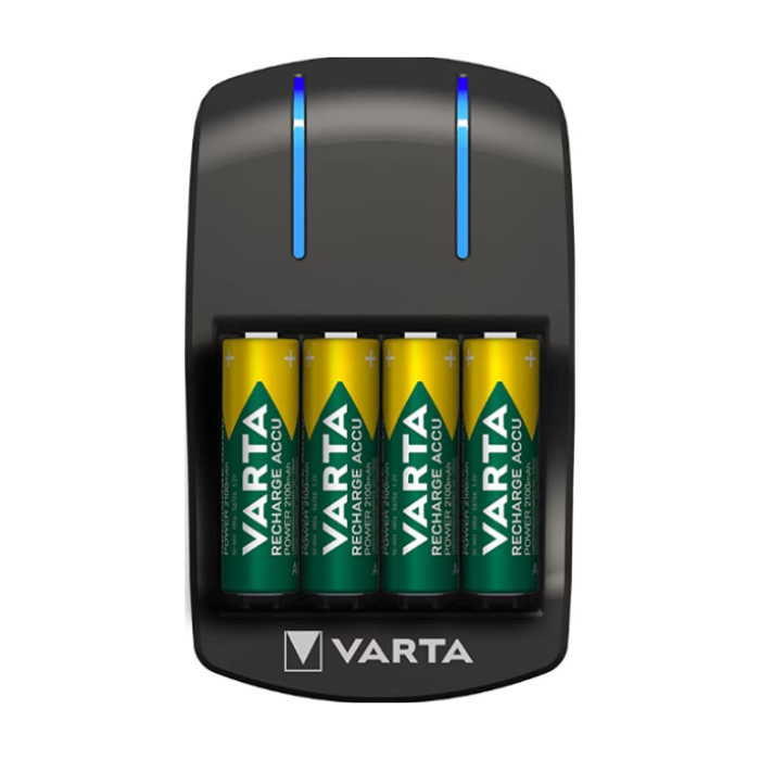 Buy Varta Plug Charger EU with 4xAA 2100mAh-57647101451 Online in Qatar ...