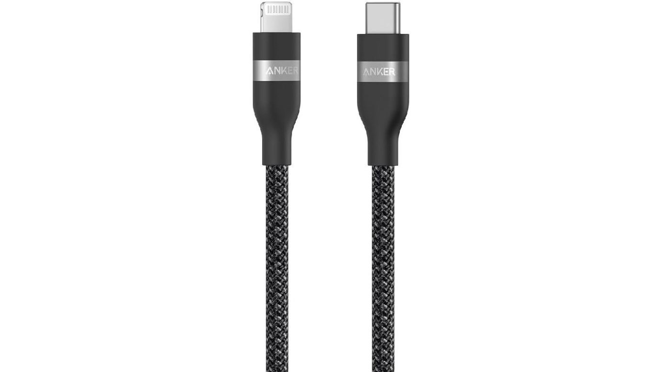 Buy Anker USB-C To Lightning Cable 3ft. B2C, Black - A82B2011 Online in ...